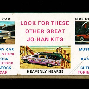 Johan Dodge Challenger Funny Car Drag Racer Vintage Model Kit 1/25 ...