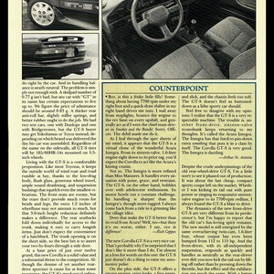 1988 Toyota Corolla GTS Original Magazine Road Test - Etsy
