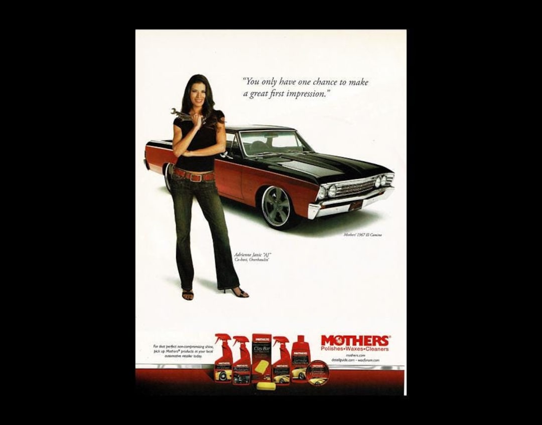 Adrienne Janic "aj" From Overhaulin" TV Show Original Magazine Ad ...