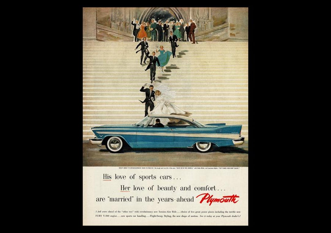 1957 Plymouth Fury Original Magazine Ad - Etsy