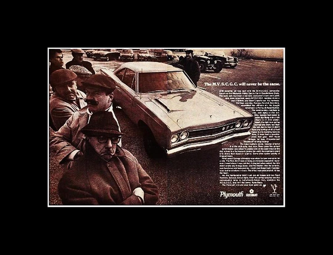 1968 Plymouth Road Runner Original Magazine Ad - Etsy