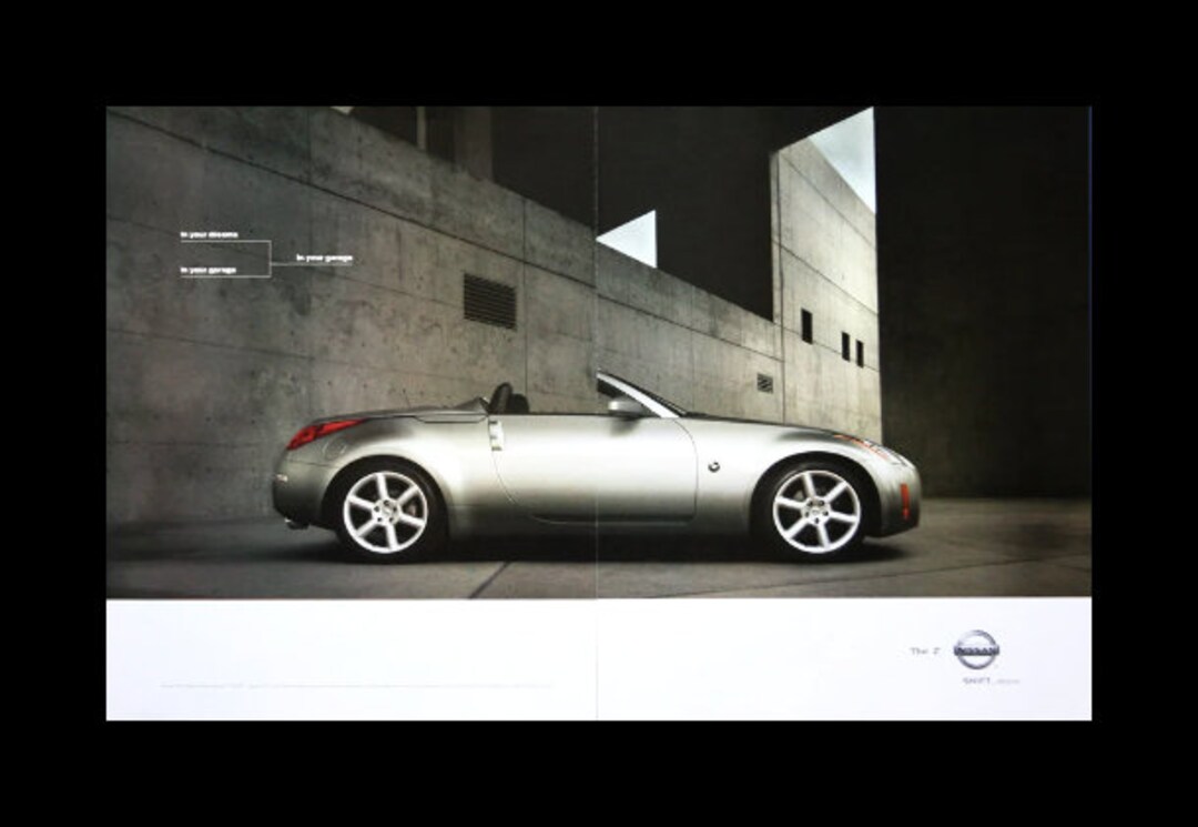 Nissan 350Z Original Magazine Ad - Etsy