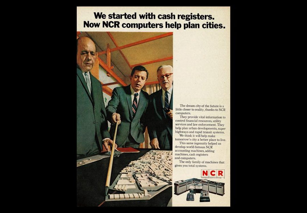 1969 NCR Business Computers Original Magazine Ad - Vintage Computer ...
