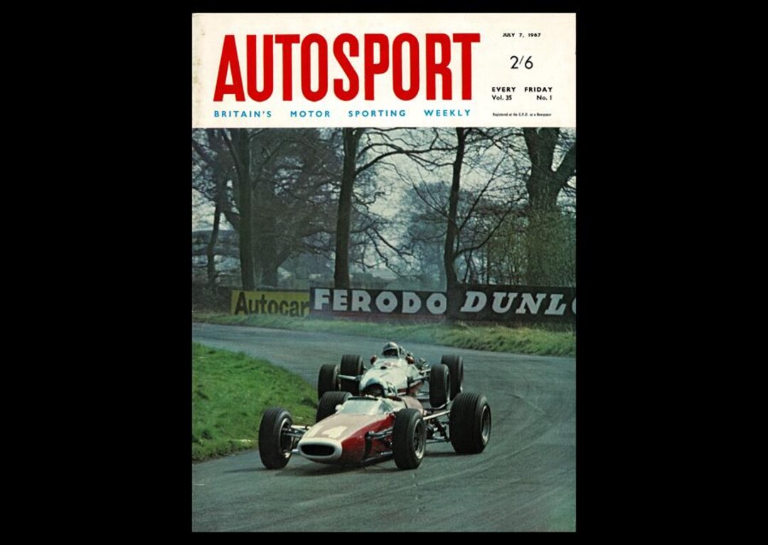 1967 July Autosport British Auto Racing Magazine - Bruce Mclaren Leads ...