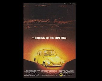 1963 VW Bug Original Magazine Ad - Etsy