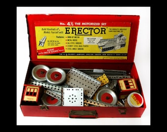 Metal Erector Set - Etsy