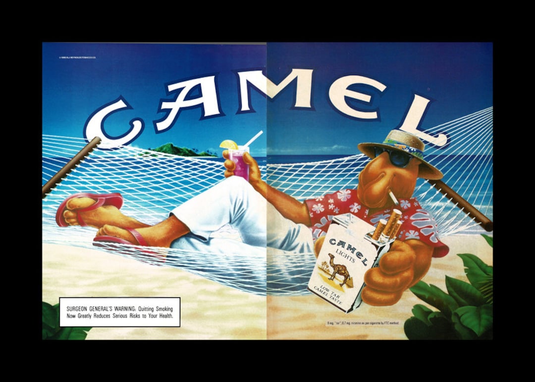 Joe Camel Cigarettes Ads