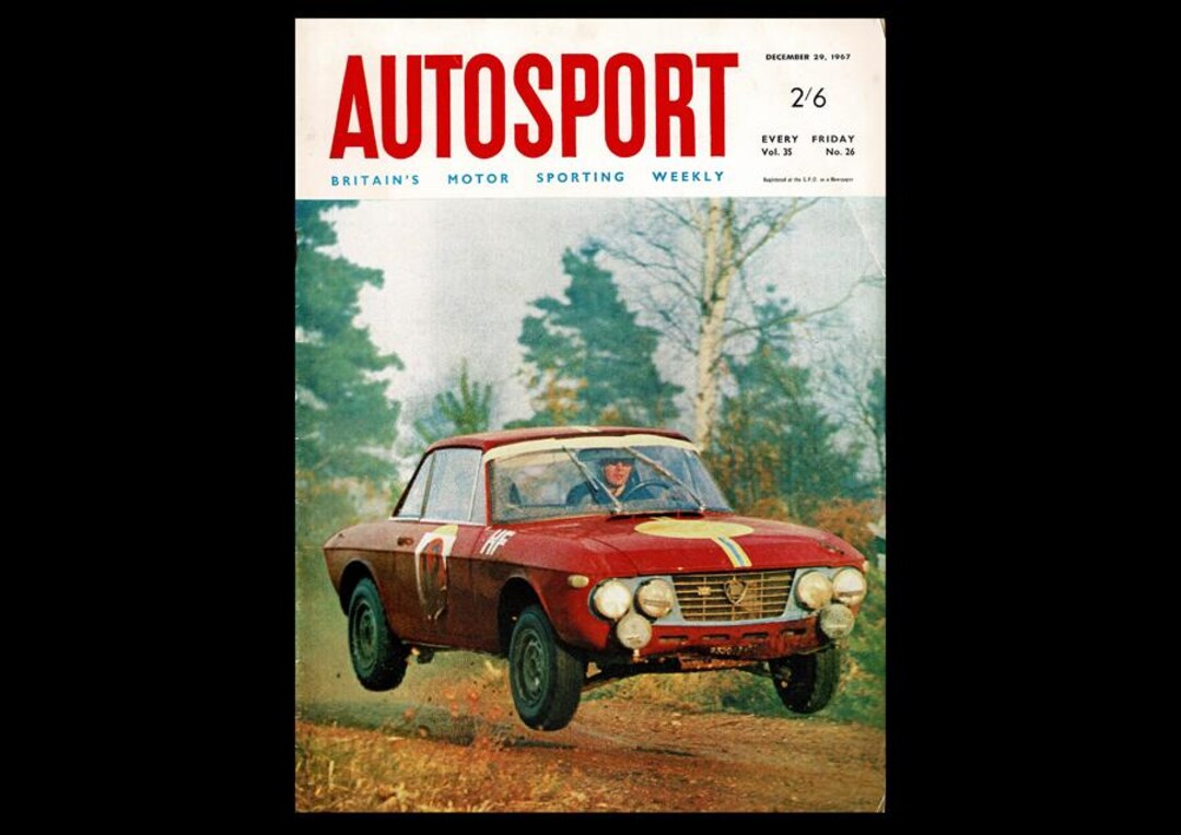 1967 December Autosport British Auto Racing Magazine - Lancia Rally Car ...