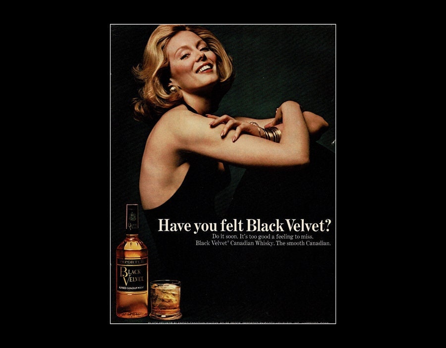 Black Velvet Whiskey Ads