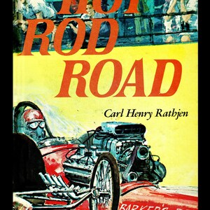 1968 hot Rod Road Drag Racing Novel Cover Poster Print - Etsy