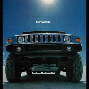 2003 Hummer H2 Original Magazine Ad - Etsy