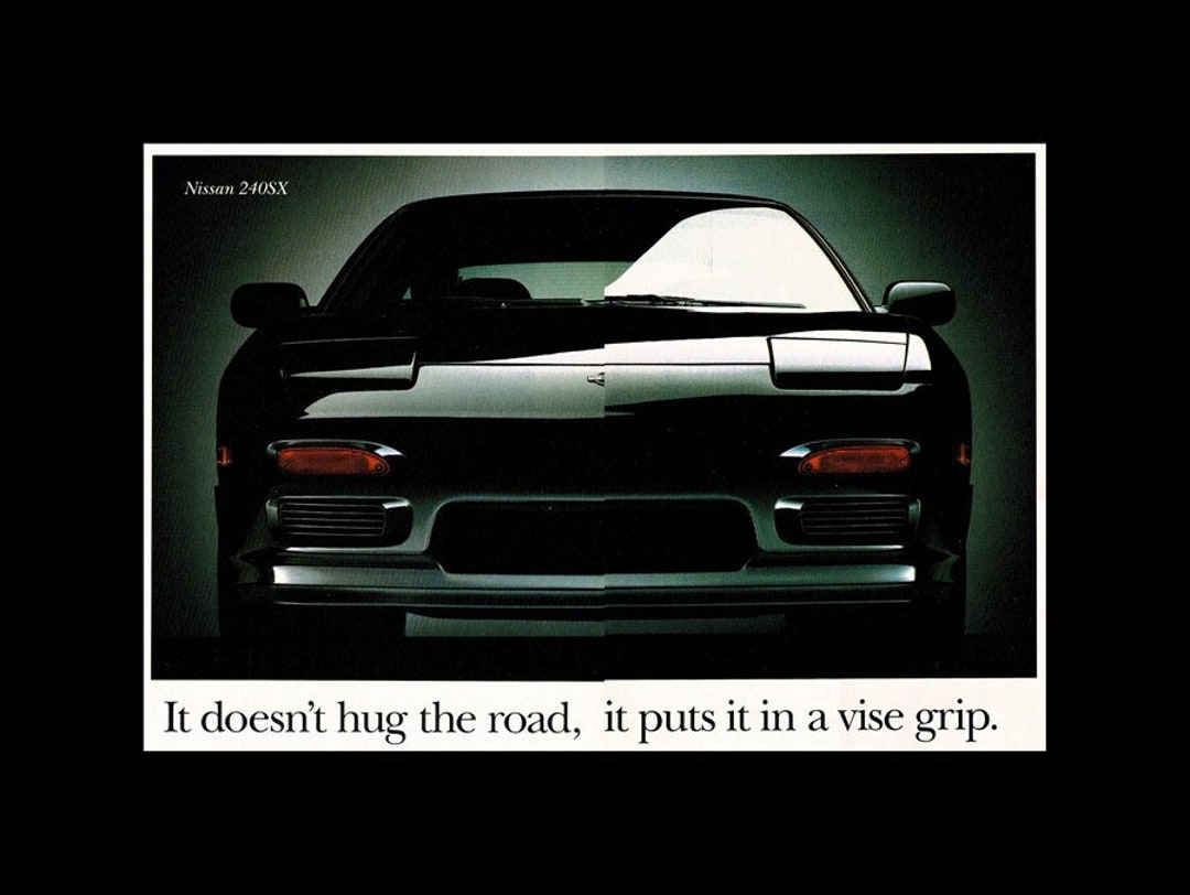 1993 Nissan 240SX Original Magazine Ad - Etsy