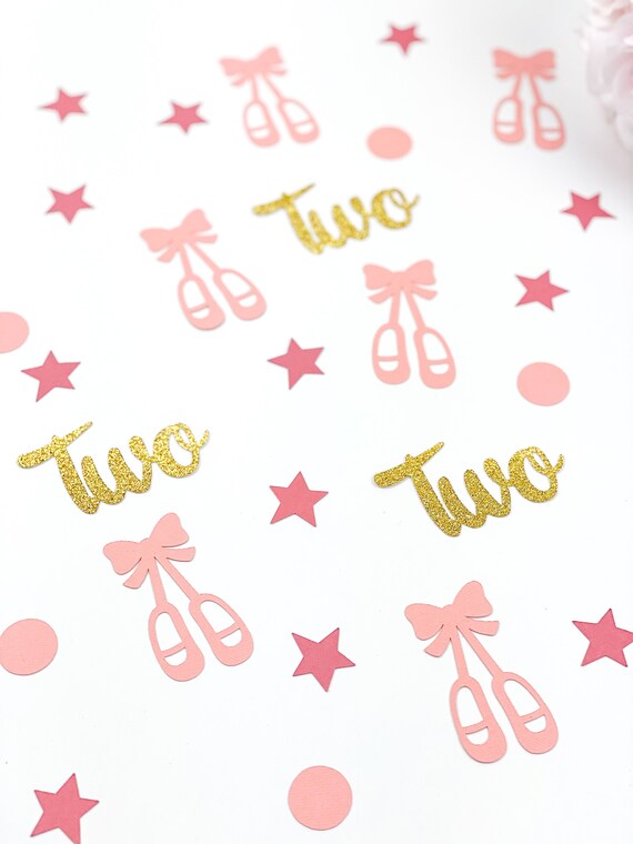 Two Two Cute Birthday Decorations. Tutu Cute Confetti. Two | Etsy