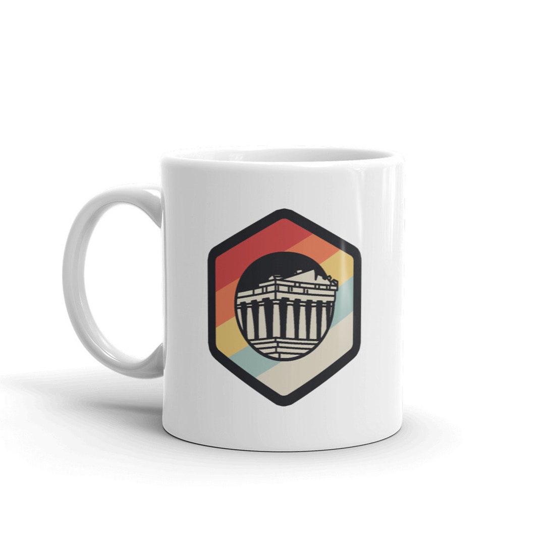 Athens Mug / Acropolis at Athens Gift / Ancient Greek Mug & Greece ...