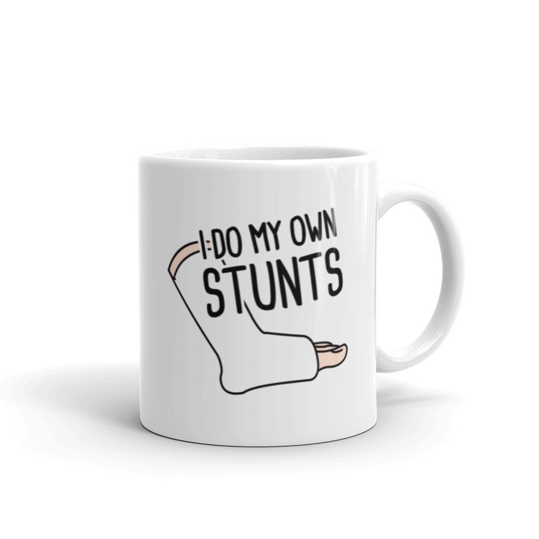 Broken Foot, Ankle, & Leg Get Well Soon Gift / Broken Bone Mug - Etsy