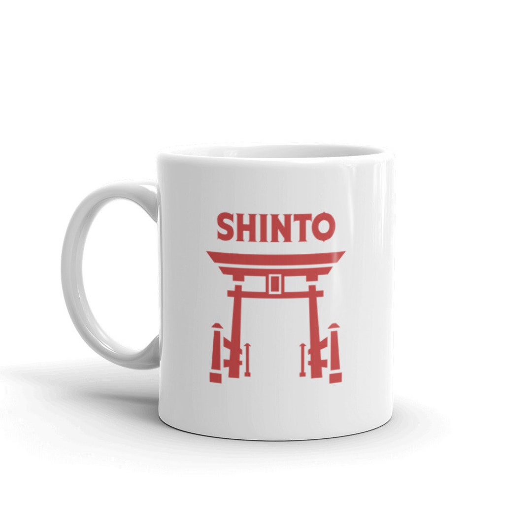 Shinto Mug / Shinto Gift / Shinto Buddhism Torii Gate Present ...