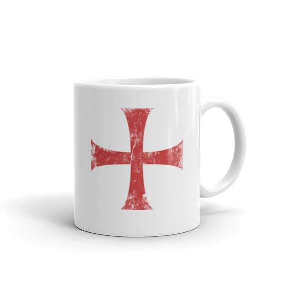 Knights Templar Mug / Crusader Gift for History Teachers & | Etsy