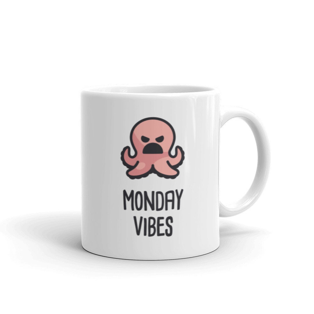 Octopus Mug / Cute Octopus Gift / Funny Coffee Mug / Cute Animal Mug ...