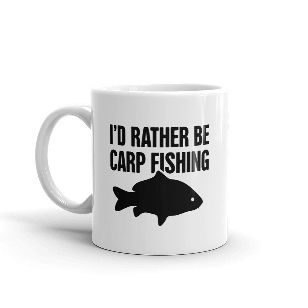 Funny Carp Fishing Mug / Cute Fishing Gift for Dad - Etsy
