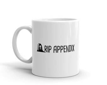 Funny Appendicitis Get Well Gift Mug Appendectomy Recovery | Etsy