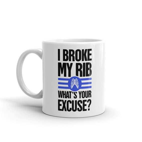 Broken Rib Mug / Funny Broken Rib Gift Get Well Soon | Etsy