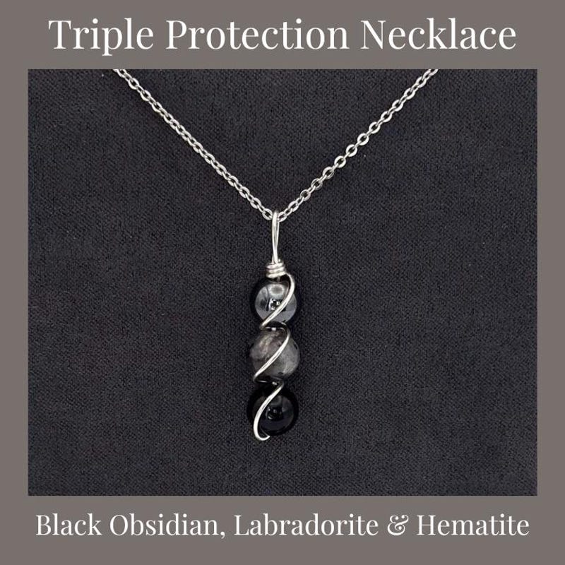 Crystal Necklace Hand Made - Etsy