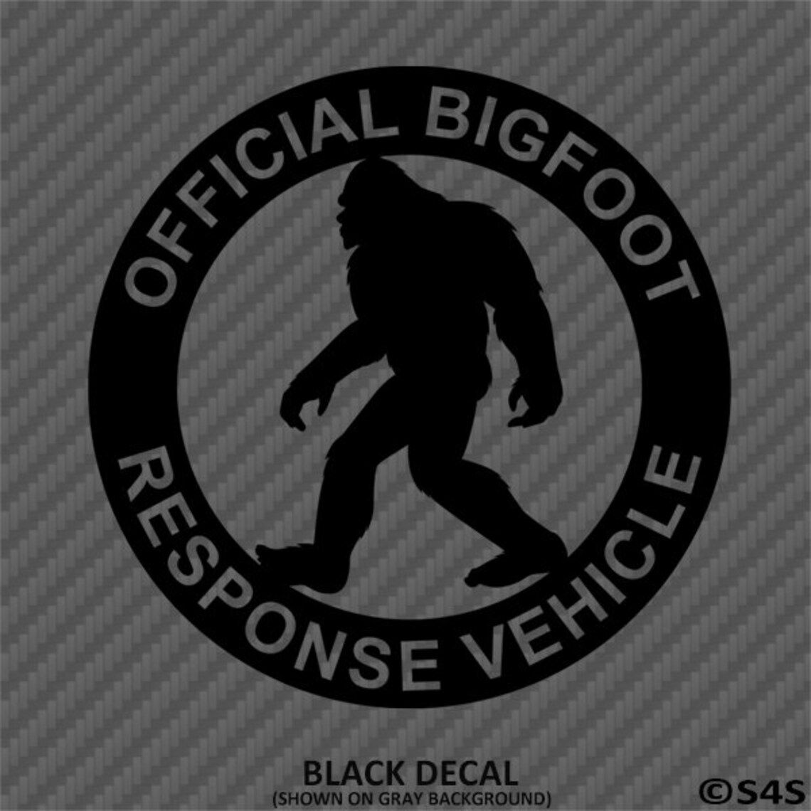Official Bigfoot Response Vehicle Automotive 4x4 Off-Road | Etsy