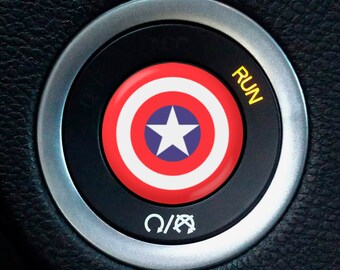 Custom Start Button Overlay: Deadpool Inspired for Dodge | Etsy