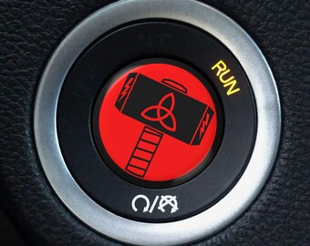 Custom Start Button Overlay: Deadpool Inspired for Dodge | Etsy