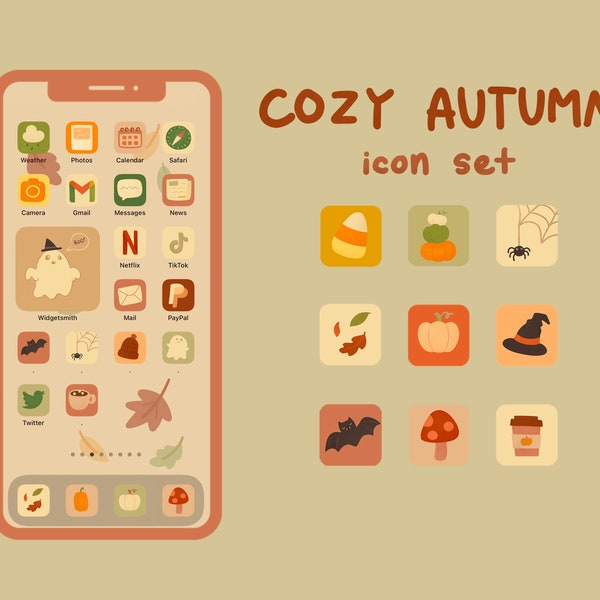 iPhone Fall Wallpaper - Etsy