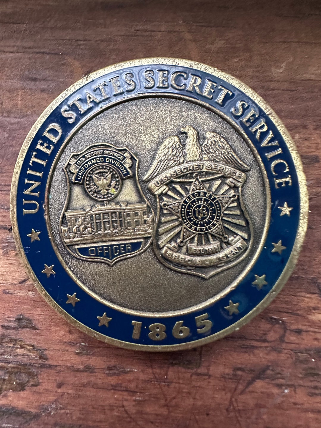 Vintage 1865 USSS US Secret Service Presidential Protective Division ...