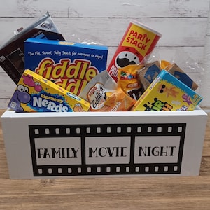 Family Movie Night Box, Movie Night, Family Time - Etsy
