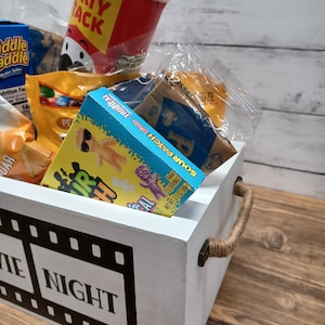 Family Movie Night Box, Movie Night, Family Time - Etsy