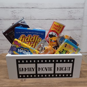Family Movie Night Box, Movie Night, Family Time - Etsy