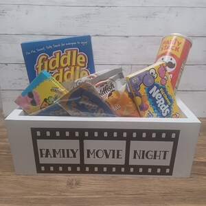 Family Movie Night Box, Movie Night, Family Time - Etsy