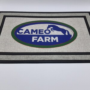 Customized Business Logo Doormat, Personalized Door Mat, Logo, Business ...