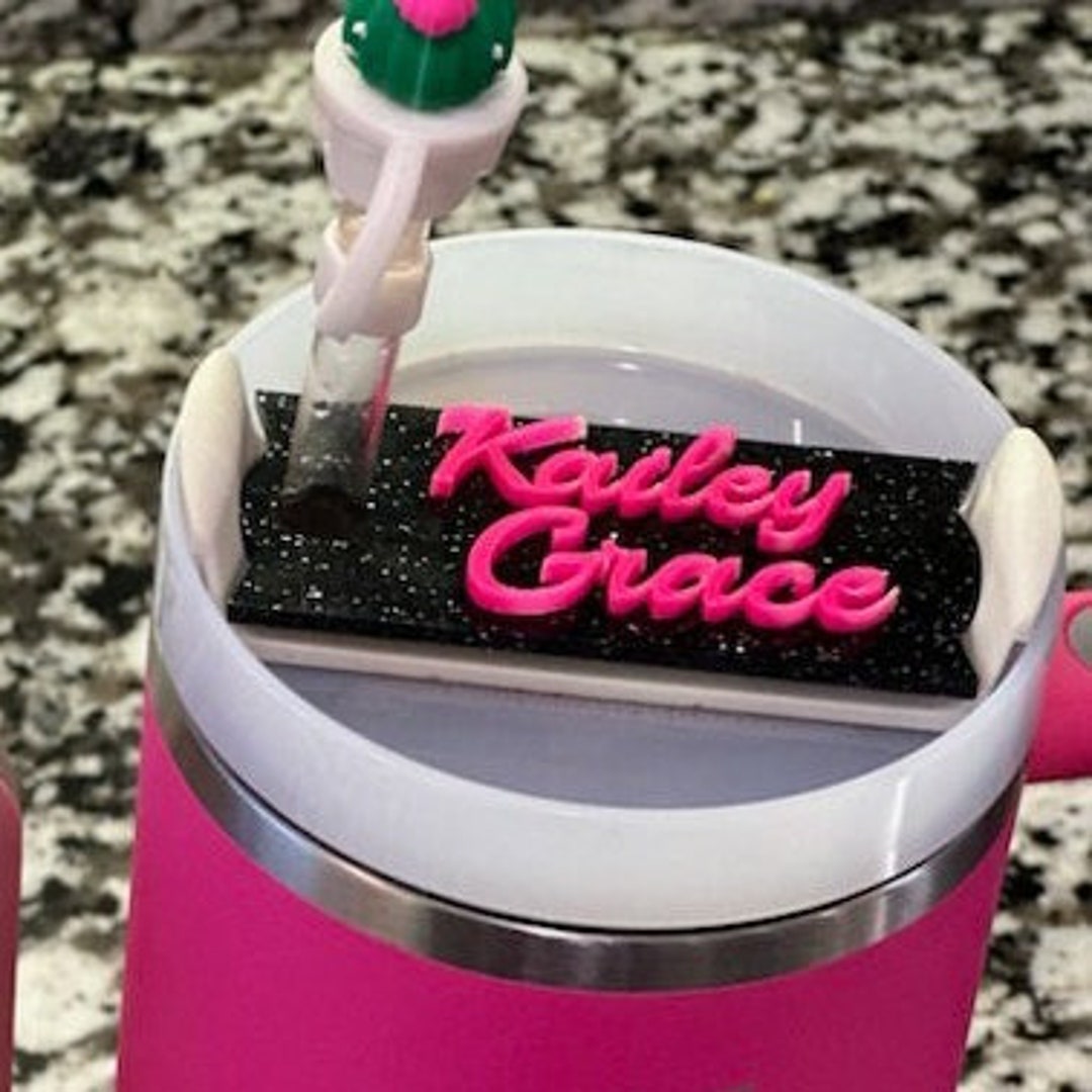 Personalized H2.0 Stanley Name Plate, 20, 30, or 40 Oz Tumbler ...