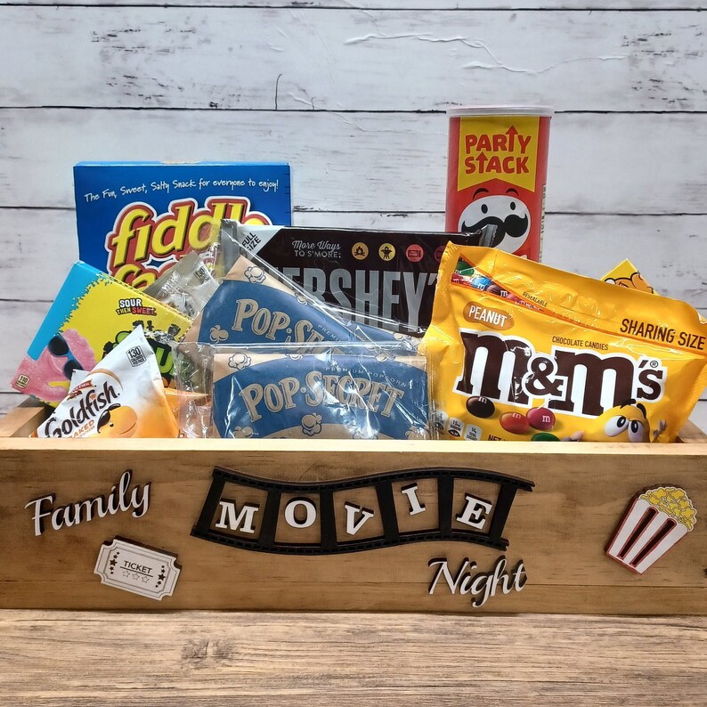Handmade Golden Oak Game Night Box: Family Gift - Etsy