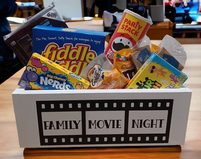 Family Movie Night Box, Movie Night, Family Time - Etsy