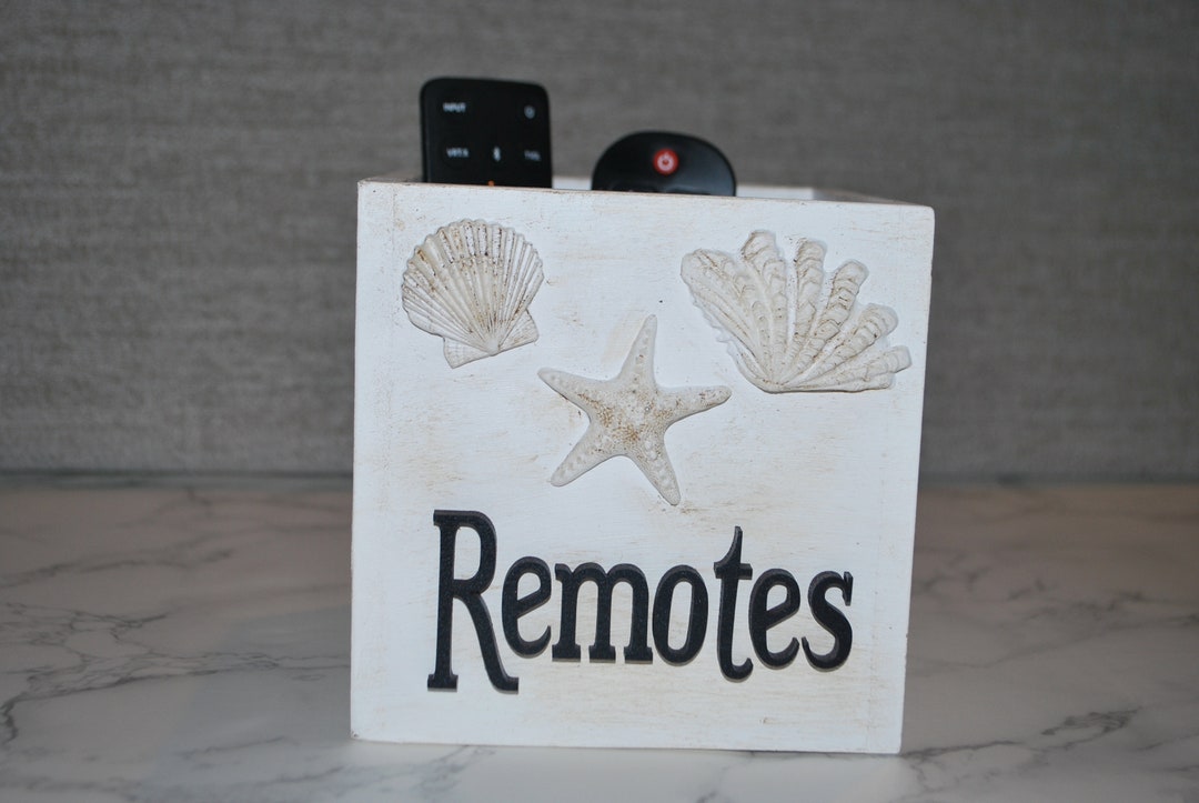 Remote Control Holder Shabby Chic Remote Control Box - Etsy