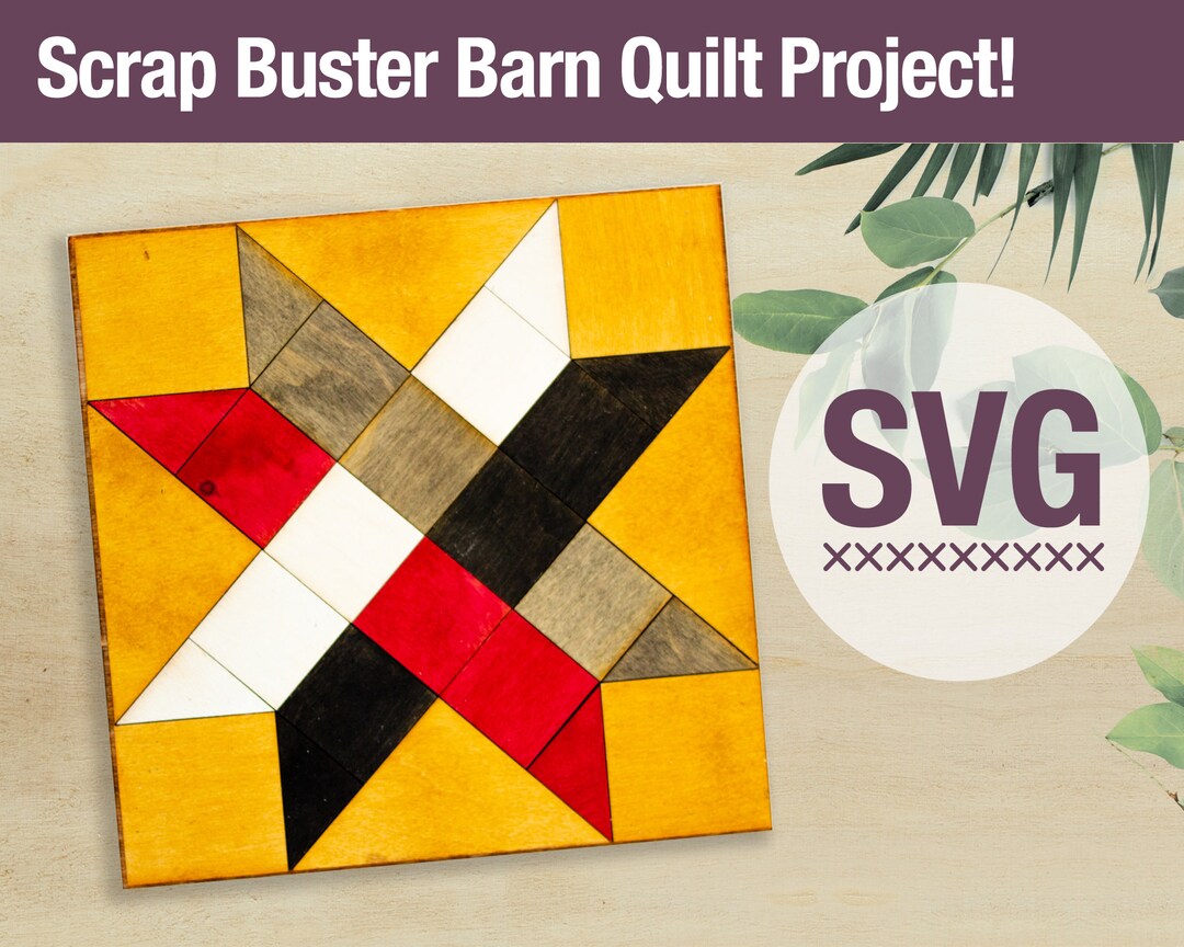 Woven Ribbon Quilt Square, Farmhouse Decor, Quilt SVG Laser Cut Files ...