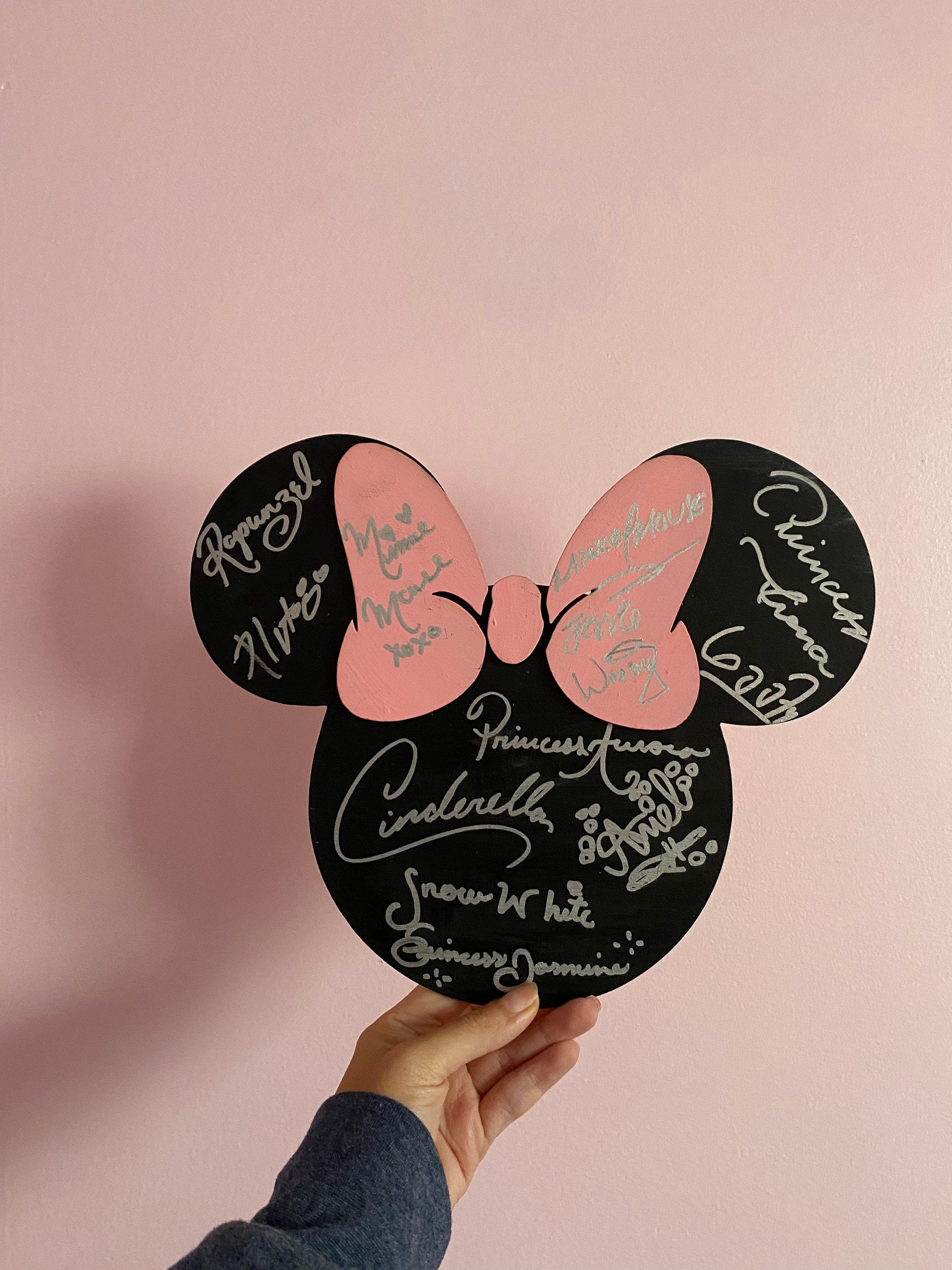 Magical Character Signature Board / Wood Keepsake Autograph Board for ...