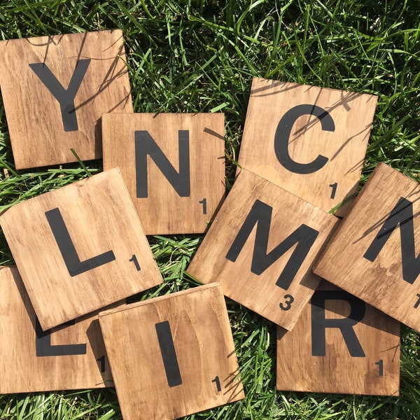 Large Scrabble Tiles - Etsy UK