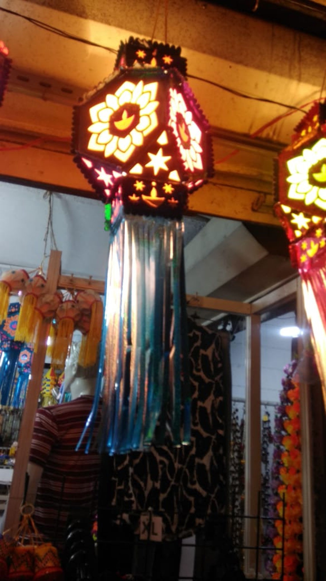 VENTA / Diwali Aakash Kandil / Linterna india para Diwali / - Etsy España