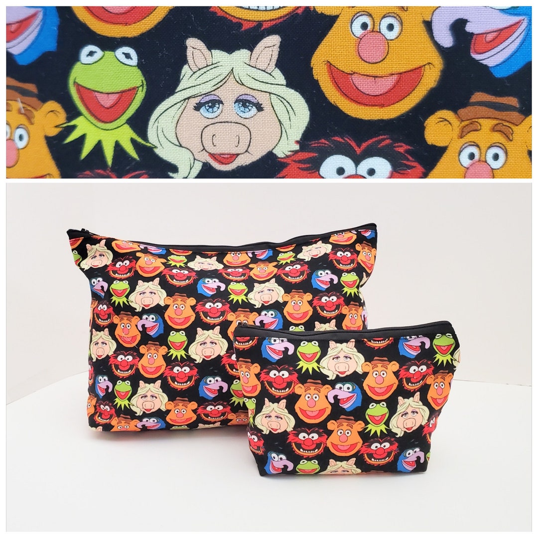 MUPPETS College Utility Bags, 2000s Nostalgic Childhood Novelty Print ...