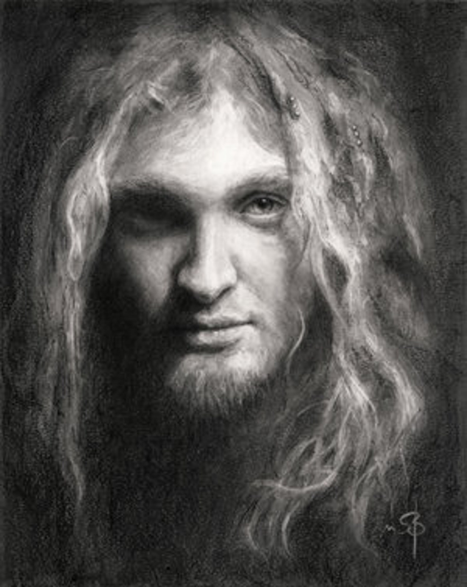 Layne, Fine Art Print of an Original Charcoal Drawing of Layne Staley ...