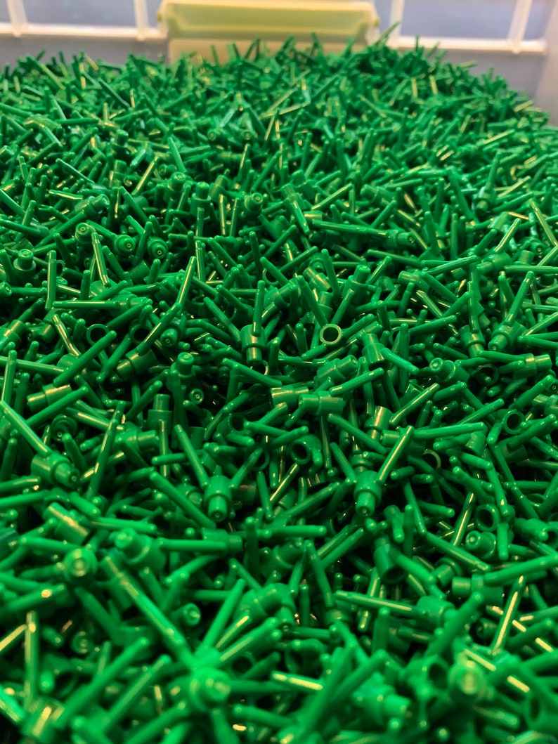 Lego 1x1 Grass 24855 Choose Color And Quantity Grass Green Reddish Brown Etsy