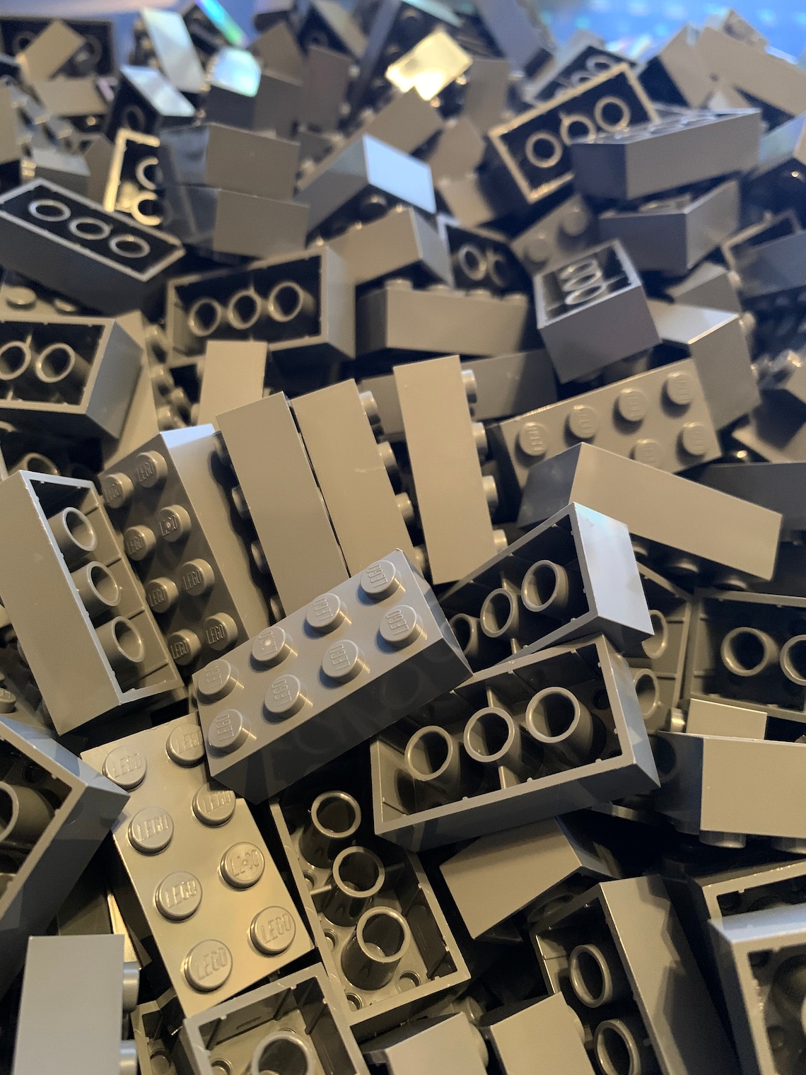 LEGO 2x4 Bricks 3001 - Choose Color and Quantity - Gray Black - Etsy