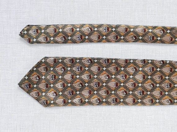 Vtg Looney Tunes Necktie, Cartoon Character Necktie, … - Gem