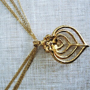 70s Style Heart Necklace, Diamante Heart Necklace, Vtg Diamante ...